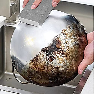 BenMountain Pumice Stone for  Toilet Cleaning, BBQ Grills Cleaning and Remove Water Rings Stains on Toilets Bowls, Bathtubs, and Pool Shower Tiles (1)