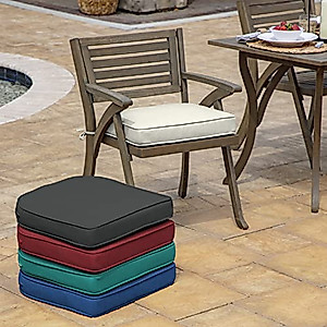Arden Selections ProFoam Performance Outdoor Seat Cushion 18 x 18, Sand Cream