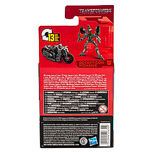 Transformers Toys Studio Series Core The Last Knight Decepticon Mohawk, 3.5-inch Converting Action Figure, 8+