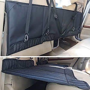 YMETECH Non-Inflatable Car Mattress, Car Back Seat Extender, Portable SUV Mattress, Folding Car Bed Mattress, Car Camping Mattress Back Seat, Car Travel Camping Mattress for Sleeping