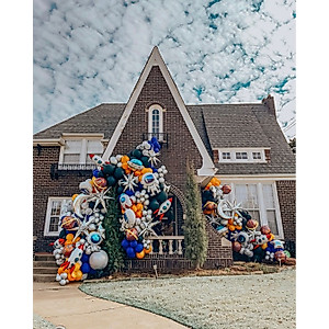 CYMYLAR 3pcs 26inch 3D Explosion Star foil balloon, Silver Foil Cone Starburst Balloons for Birthday Wedding New Year Party Event