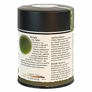 The Tao of Tea Liquid Jade Powdered Matcha Green Tea, Loose Leaf, 3 Oz