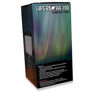 Supernova 300 Lumens Ultra Bright LED Camping and Emergency Lantern
