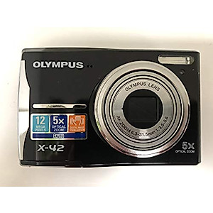 Olympus X-42 12 Megapixel 5x Zoom Digital Camera- Black