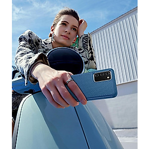 BNIUT for Samsung Galaxy A03s Case: Dual Layer Shockproof Protective Heavy Duty Cell Phone Cover Rugged with Non Slip Textured Back - Military Protection Bumper Tough - 6.5inch (Blue Navy)