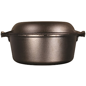 Lodge Cast Iron Serving Pot and Skillet Bundle