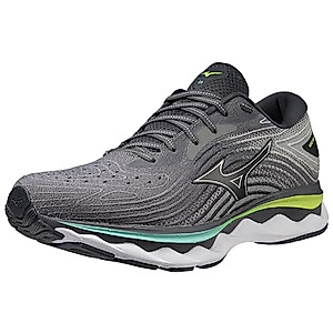 Mizuno Men's Wave Sky 6 Running Shoe, Quiet Shade/Silver, 9.5