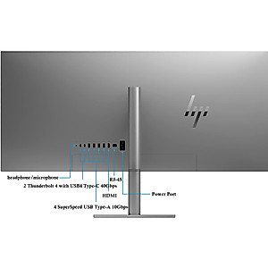 HP 2022 Newest Envy All-in-One Desktop, 34" WUHD Display, Intel Core i7-11700, GeForce RTX 3060, 16GB RAM, 1TB SSD, Wi-Fi 6, HDMI, Thunderbolt 4, RJ-45, Webcam, Wireless KB&Mouse, Windows 11 Home