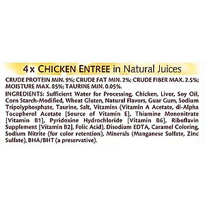 Aurora Pet Bundle (2) Whiskas Purrfectly Chicken Variety (10-Count) 3 Ounces Wet Cat Food Favorites with AuroraPet Wipes