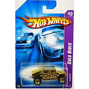 Hot Wheels 2007 Gold Rides Humvee 3/4 055/180