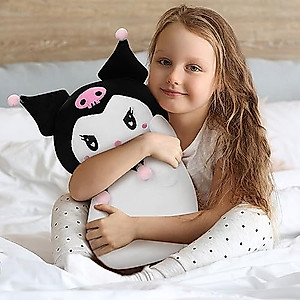 19inch Kawaii Weighted Stuffed Animal, Kulomi Plush Toy Cat Sleeping Pillow 3.1Ibs for Kids Fan