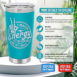 Generic Funny gifts for women/Men-match energy tumbler-Birthday Gifts for Women/Men Funny, Witty & Sarcastic Travel Coffee Mug W/Slider Lid-Cheer up somebody’s day gift-Engraved 20oz Tumbler/Cayann
