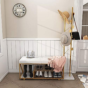 LDCHNH Nordic Shoe Stool Home Entrance Porch Cabinet Storage Bed end Sofa Bench Creative (Color : E)