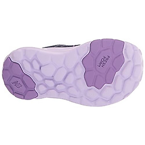 New Balance Baby Fresh Foam Roav V1 Bungee Running Shoe, Vintage Indigo/Electric Purple/Natural Indigo, 4 US Unisex Infant