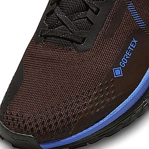 Nike Men's Trail Running Shoe (Velvet Brown/Black/Golden Moss/Medium Blue, us_Footwear_Size_System, Adult, Men, Numeric, Medium, Numeric_8)