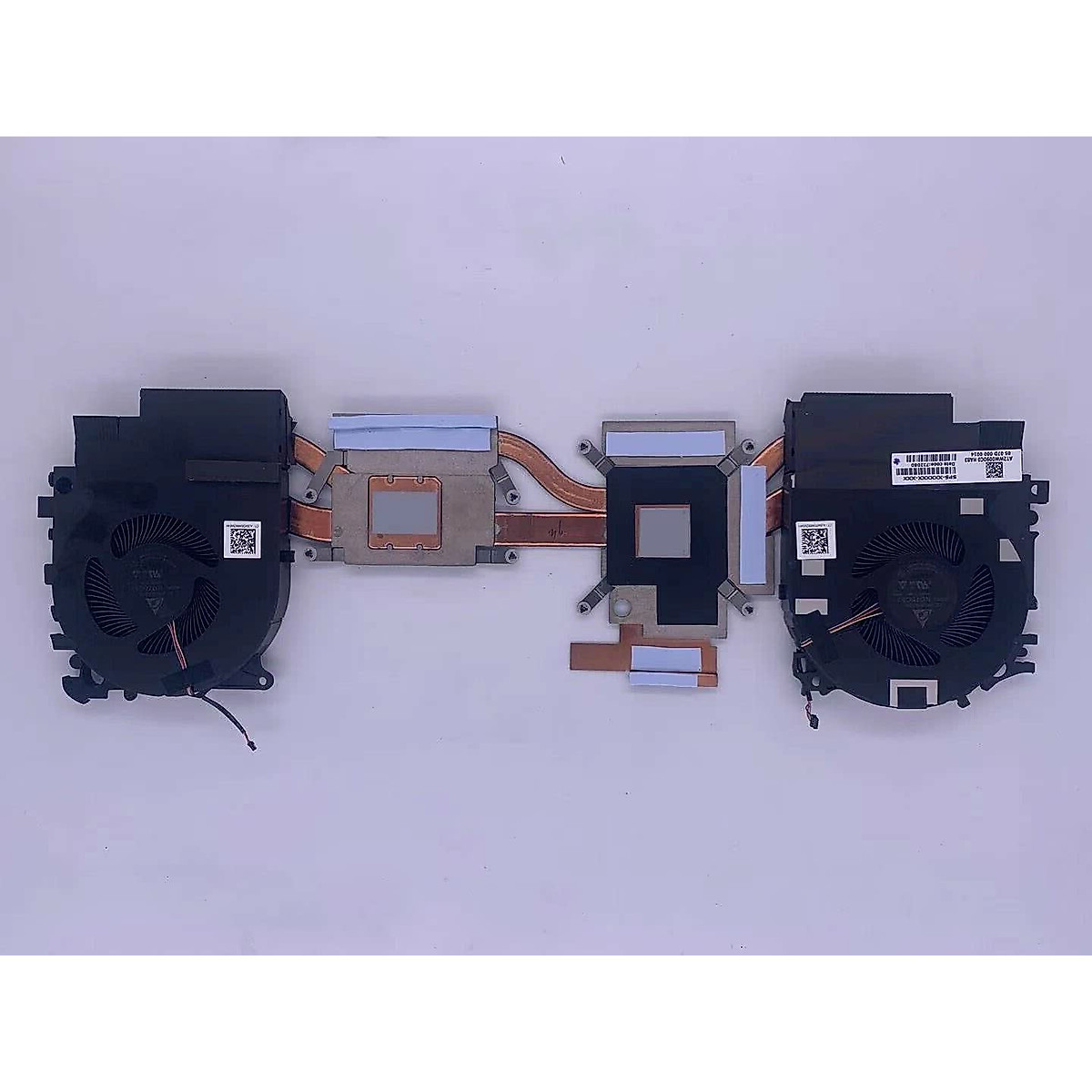 HK-Part Fan for HP ZBook Fury 15 G7 15.6" Dual Cooling Fan with Heatsink P/N M17046-001