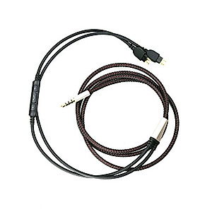 NewFantasia Audio Cable Compatible with Sennheiser HD650, HD600, HD580, HD660S, Massdrop HD6XX Headphones, Remote Volume Control Mic for Samsung Galaxy Xiaomi Huawei Android Phone