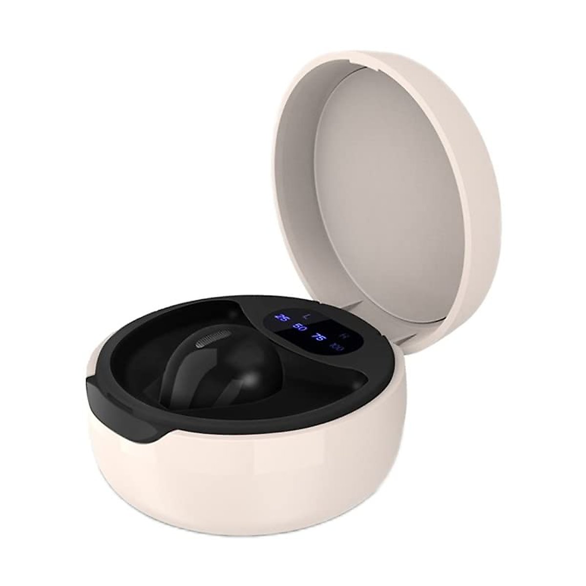 Xmenha Smallest Single Earbud Invisible Hidden Earbuds Small for Work Wireless Bluetooth Micro Mini Tiny Sleep Earbuds for Small Ears with Charging Case Noise Cancelling Ear Buds Sleepping Buds