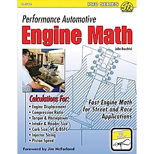 Performance Automotive Engine Math (Sa Design-Pro)