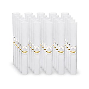 Max Water Slim Blue 5 Micron 20 inch x 2.5 inch Whole House Melt-Blown Polypropylene Sediment Water Filter Replacement Cartridge (Pack of 25)