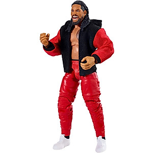 WWE Jimmy Uso Elite Collection Deluxe Action Figure with Realistic Facial Detailing, Iconic Ring Gear & Accessories