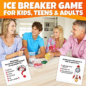 Really?! Think You Know Me? Guess Again - Hilarious Family Game Night Ice Breakers, Conversation Cards to Get Talking