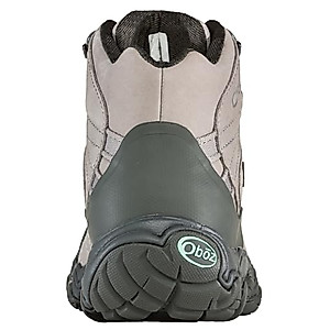 Oboz Women's Bridger Mid B-DRY Hiking Boot, Frost Gray, 6.5