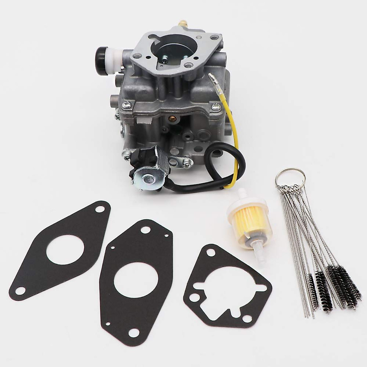 KIPA Carburetor For Kohler Command CH20 CH22 CH25 CH26 Engines, Replace OEM Number 2485334-S, 2405334, 2485315, 2485334, With Carbon Dirt Jet Cleaner Tool Kit & Gasket