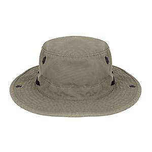Tilley Unisex T3 Wanderer Hat (Khaki, 7 1/2)