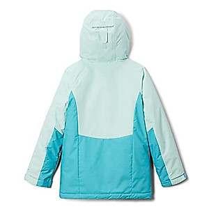 Columbia Youth Girls Alpine Action II Jacket, Geyser Heather/Sea Ice, Small