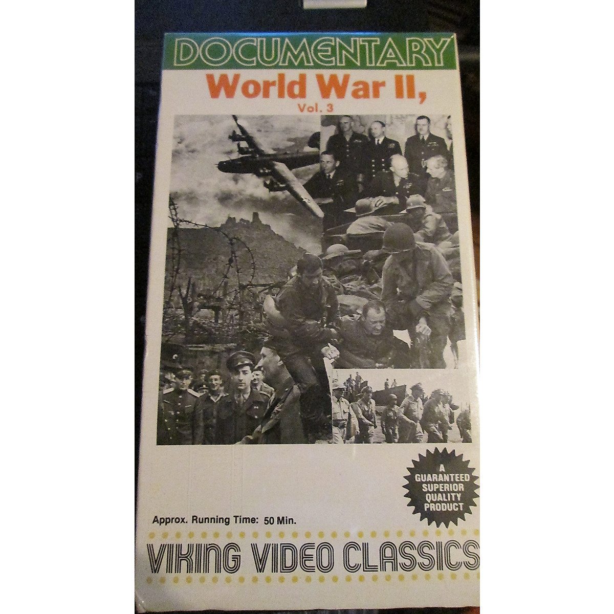 World War II Volume 3 {VHS Video} Viking Video Classics (1986)
