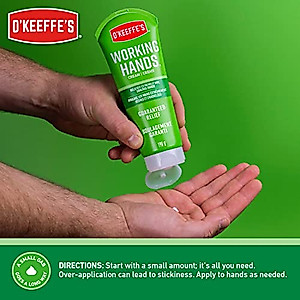 O'Keeffe's Working Hands Hand Cream, 7 Ounce (198g) Tube, (Pack of 2)