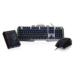 IOGEAR KeyMander Performance Kit- Includes keyboard, mouse and adapter for Xbox One, PS4, PS3, Xbox 360 (GE1337PKIT2)