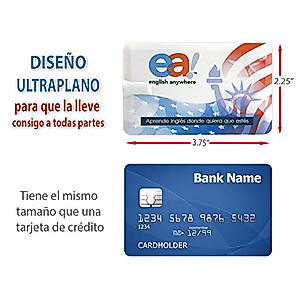 Curso de Ingles - Aprender Ingles Basico | English Course EA English Anywhere | Incluye Reproductor Mp3 Ultra Plano con 90 Lecciones en Audio | Spanish Edition.