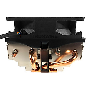 TRONWIRE TW-15 RGB LED CPU Cooler Copper Core Base Aluminum Heatsink 4-Pin PWM 92mm Fan Pre-Applied Thermal Paste for AMD Socket AM5 AM4 FM2 FM1 AM3 AM2 1207 940 939 754 Desktop PC Computer
