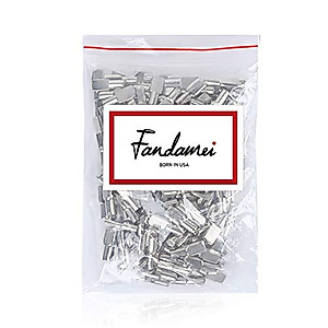 FANDAMEI Metal Nickel Shelf Pins Spoon Shaped Cabinet Support Pegs Holder (200 Packs, 5mm)