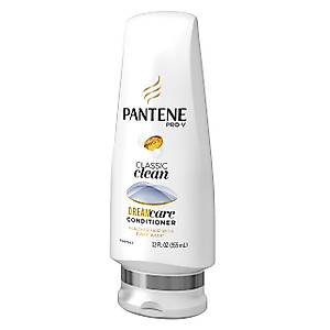 Pantene Pro-V Classic Clean Conditioner, 12 Fl Oz