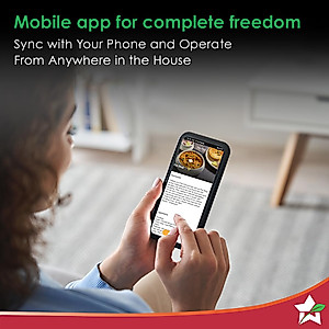 Wonderchef Chef Magic | All-in-One Kitchen Robot for Indian & International Cuisine | Automatic Chopping, Sautéing, Stirring, Kneading... | Mobile App | Recipes by Chef Sanjeev Kapoor | 2 Yr Warranty