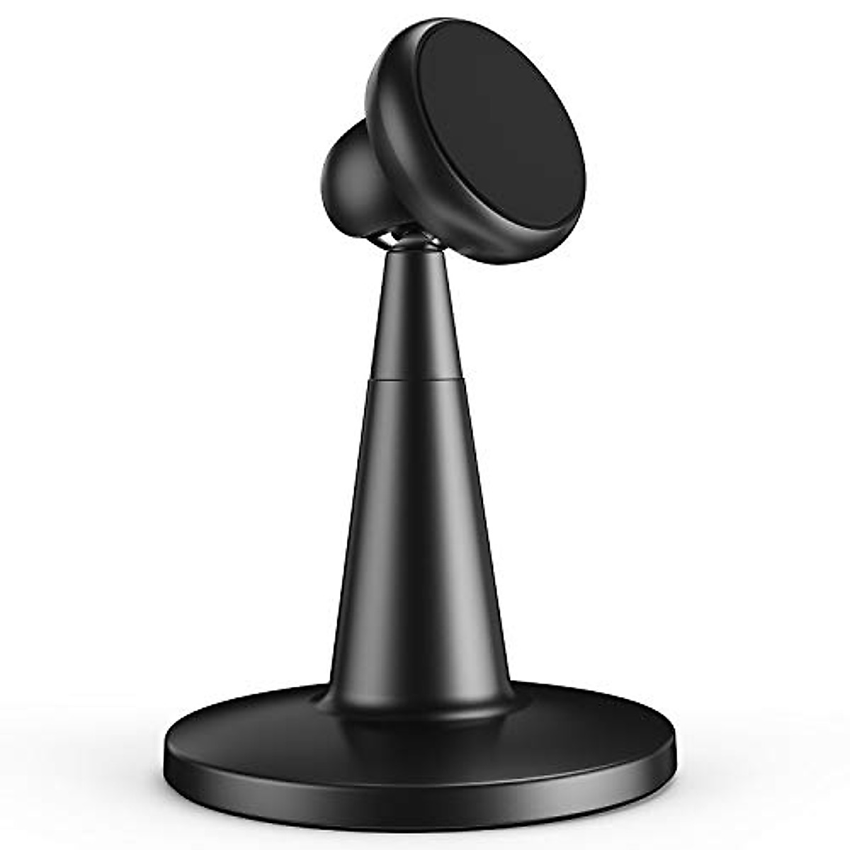 enGMOLPHY Magnetic Phone Stand Desk Magnet Desktop Cell Phone Holder, Office Desk Smartphone Stand for iPhone13/12Mini/13/12/13/12 Pro/12/11 Xs XR 8 X 7 6 6s and More, Black