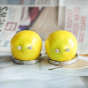 CHARM ONLINE 14G Opal Flower CZ Nipple Barbell Nipple Ring Piercing Jewelry for Women