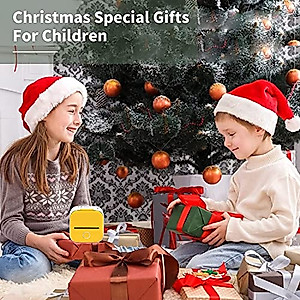 T02 Mini Printer Sticker Maker - Portable Pocket Thermal Instant Photo Printer - T02 Sticker Maker Machine Mini Printer, Wireless Receipt Label Maker Printer for Sticky Scrapbook, Label