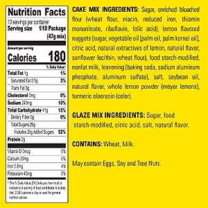 Krusteaz Meyer Lemon Pound Cake Mix (16.5 Ounce (Pack of 4))