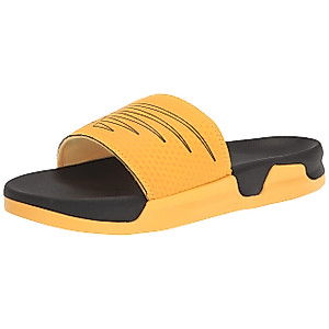 New Balance Men's Zare V1 Slide Sandal, Lead/Orca/Light Aluminum, 9