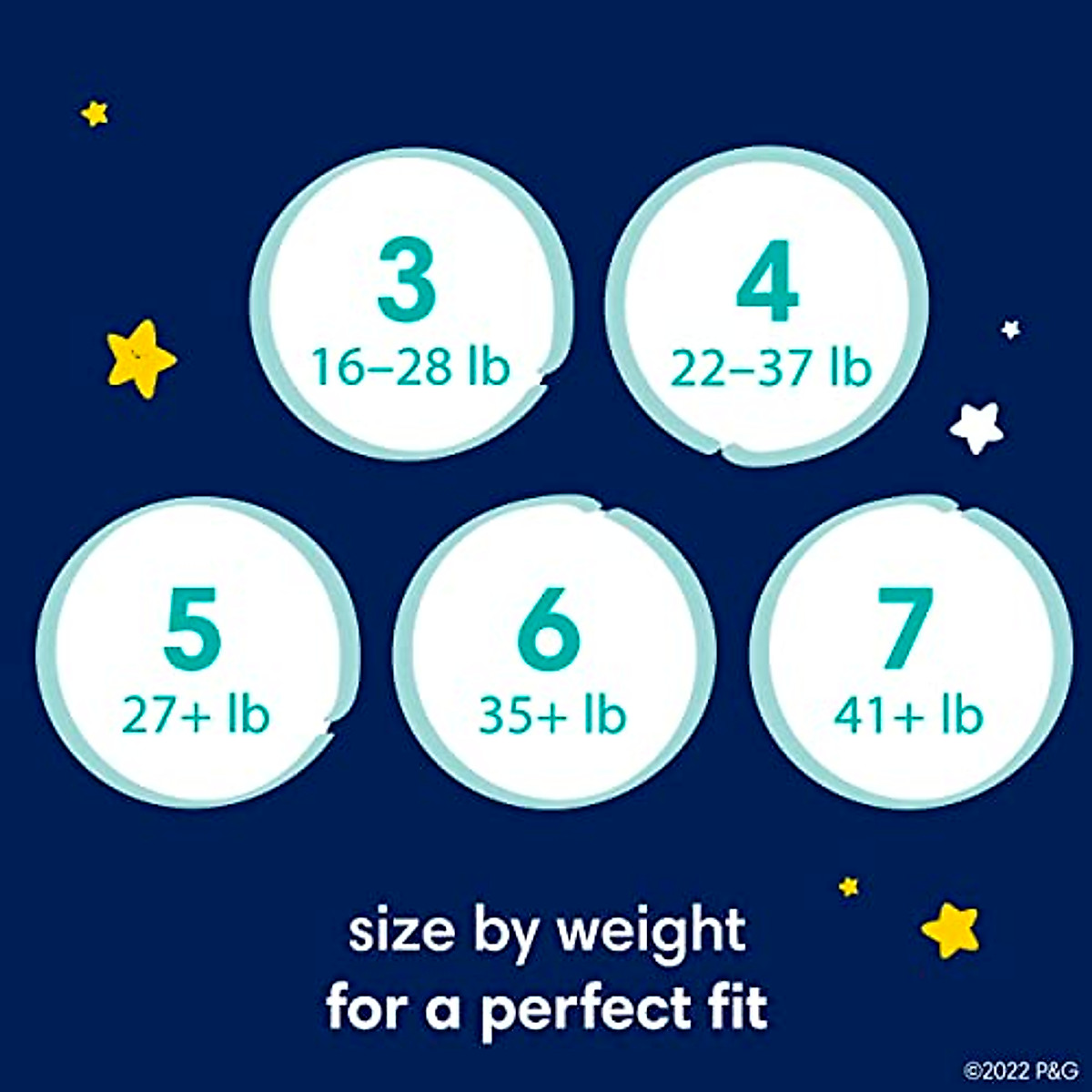 Diapers Size 4, 104 Count - Pampers Swaddlers Overnights Disposable Baby Diapers, Enormous Pack (Packaging & Prints May Vary)