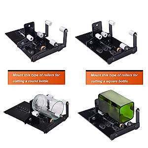 IMT Professional Bottle Cutter, Glass Cutter Wine Bottle Cutting Tool Kit for Square/Round Bottles, DIY Crafting Machine