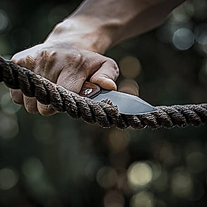 SENCUT Snap Folding Pocket Knife, Liner Lock Knife, G10 and Wood Handle with Reversible Clip SA05D