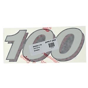 Mercury Marine/Mercruiser New OEM Quicksilver 80/100 Decal Set, 37-8M0063419