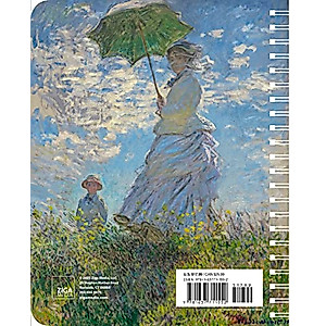 Monet Weekly Engagement Calendar 2024, Planner 6.5" x 8.5" Spiral Bound