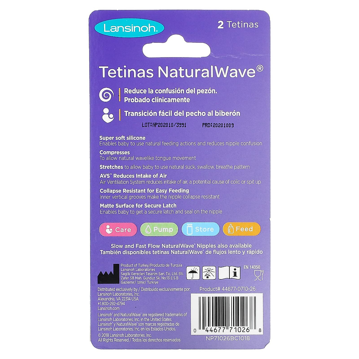 Infant Fast Flow Nipple (Set of 2)