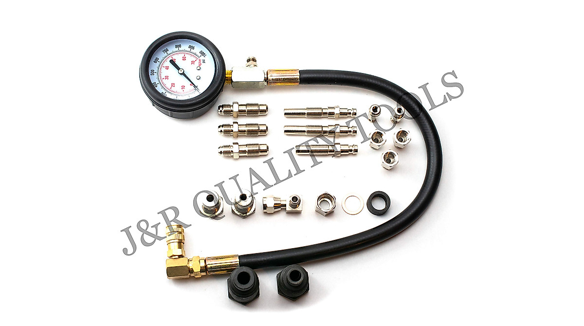 VCT Diesel Engine Compression Tester Gauge Set | 0-1000 PSI